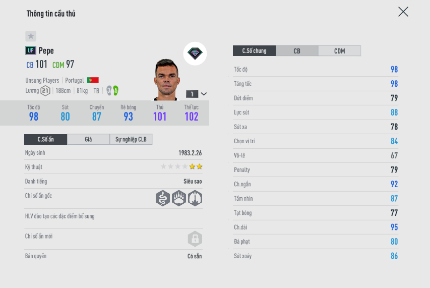 Review Pepe mùa giải UP - FC Online - kênh Review FO4 - Chiến...