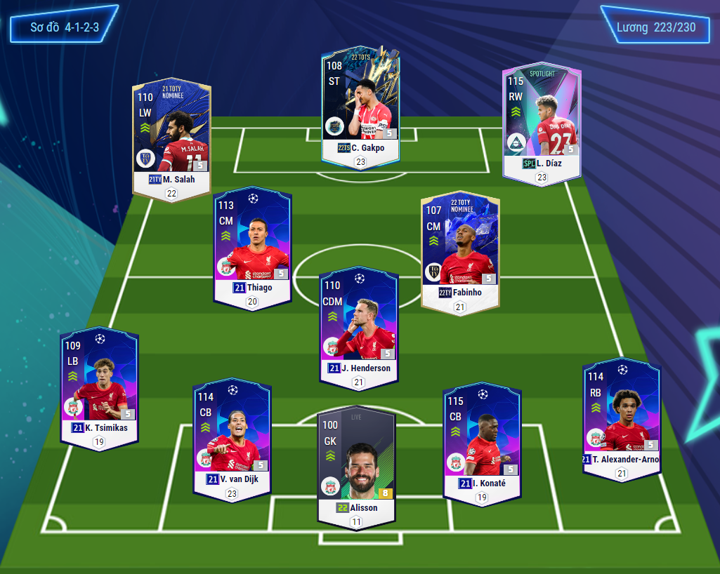 Chiến thuật Fo4 : Team Liverpool rank siêu sao phần 4 - FC Online...