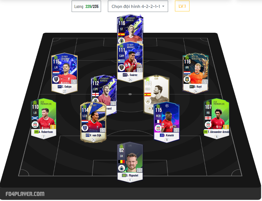 Chiến thuật Fo4 : Team Liverpool rank siêu sao phần 5 - FC Online...